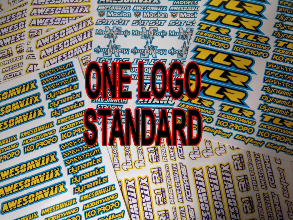 Single Logo A4 Sticker Sheet Standard Colour – RDT Products