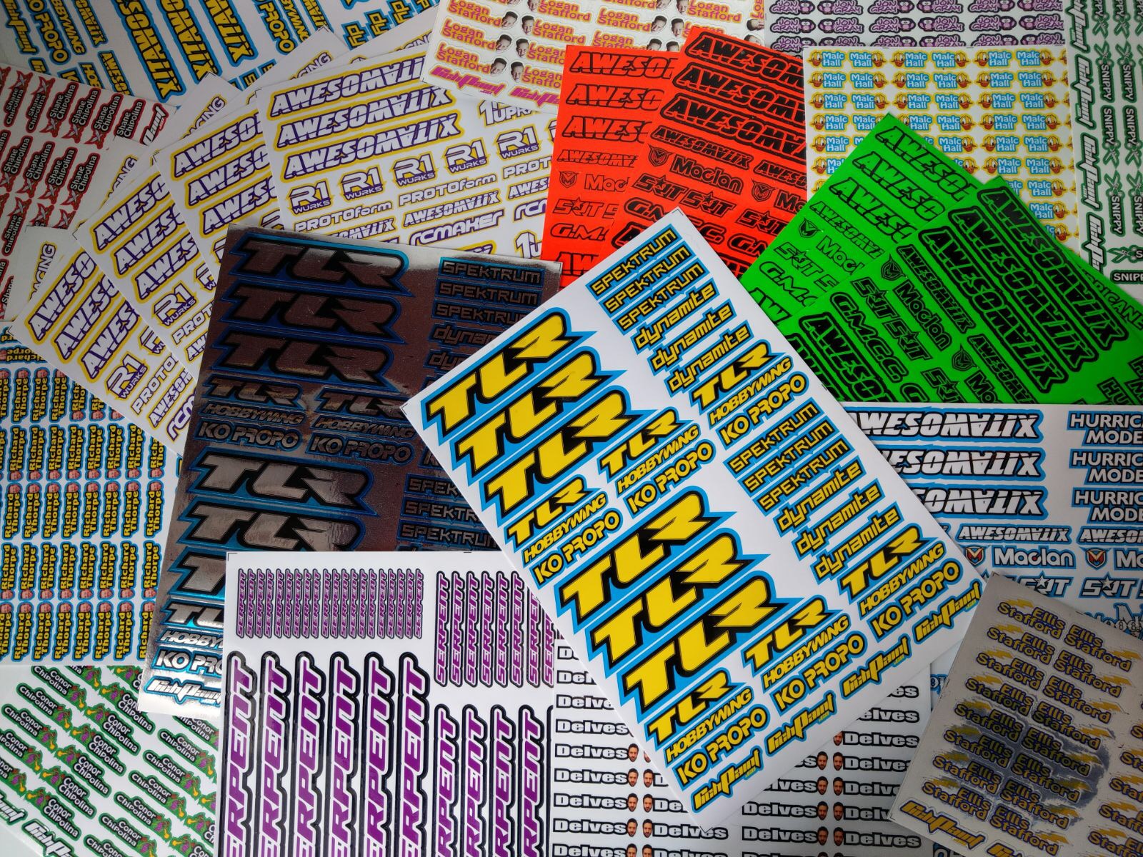 Sponsor Stickers – RDT Products