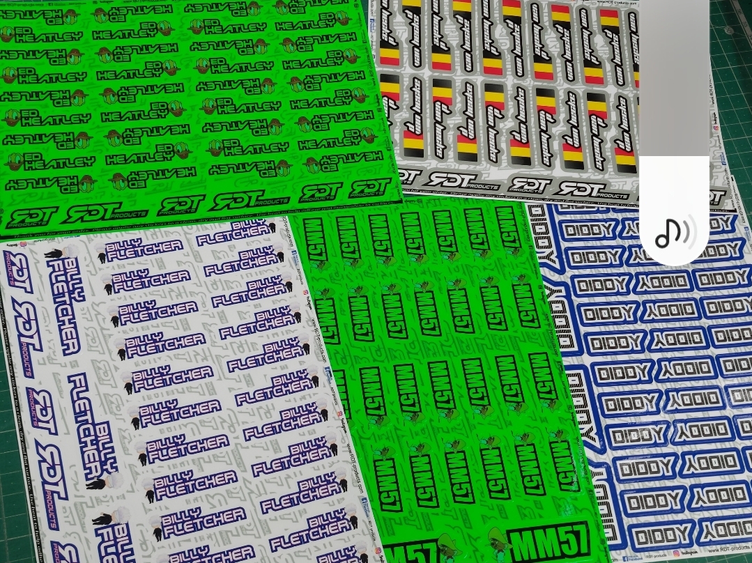 Name Stickers – RDT Products